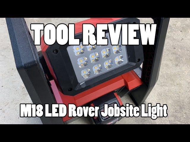Milwaukee M18 Led Work Light Review | Shelly Lighting