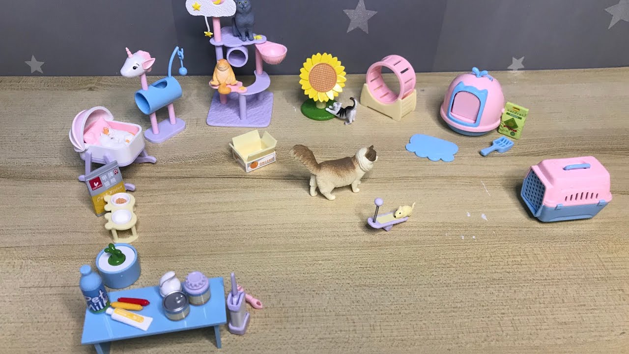 Re-Ment Orcara Cat House | Miniature Cat House | Re-Ment Collection ...