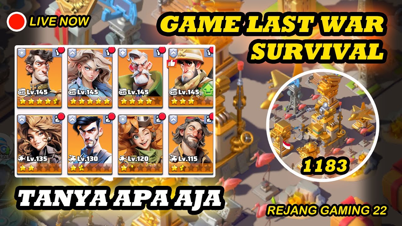 HARI INI KITA MAX KAN HERO || LAST WAR SURVIVAL - YouTube
