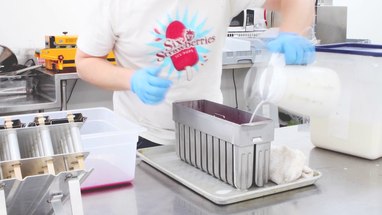 Time Lapse: Making Grape Creamsicles - YouTube