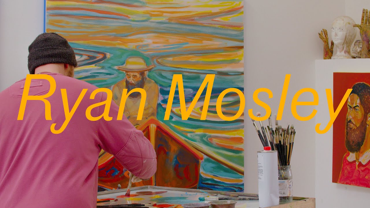 Ryan Mosley: Artists in the Studio - YouTube