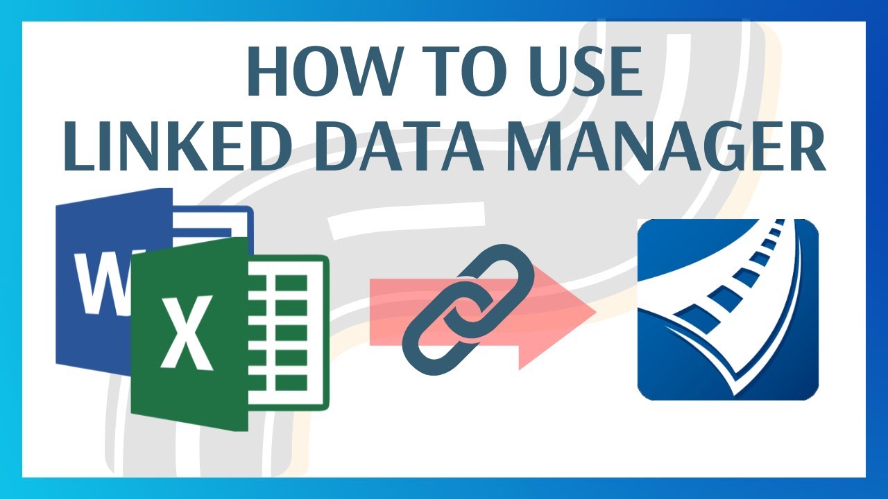 How to use Linked Data Manager - FDOT Connect OpenRoads (FDOT) - YouTube
