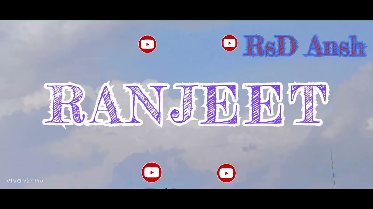 Ranjeet Name Best 💍 tone #comingfologram #english #djremix # ...