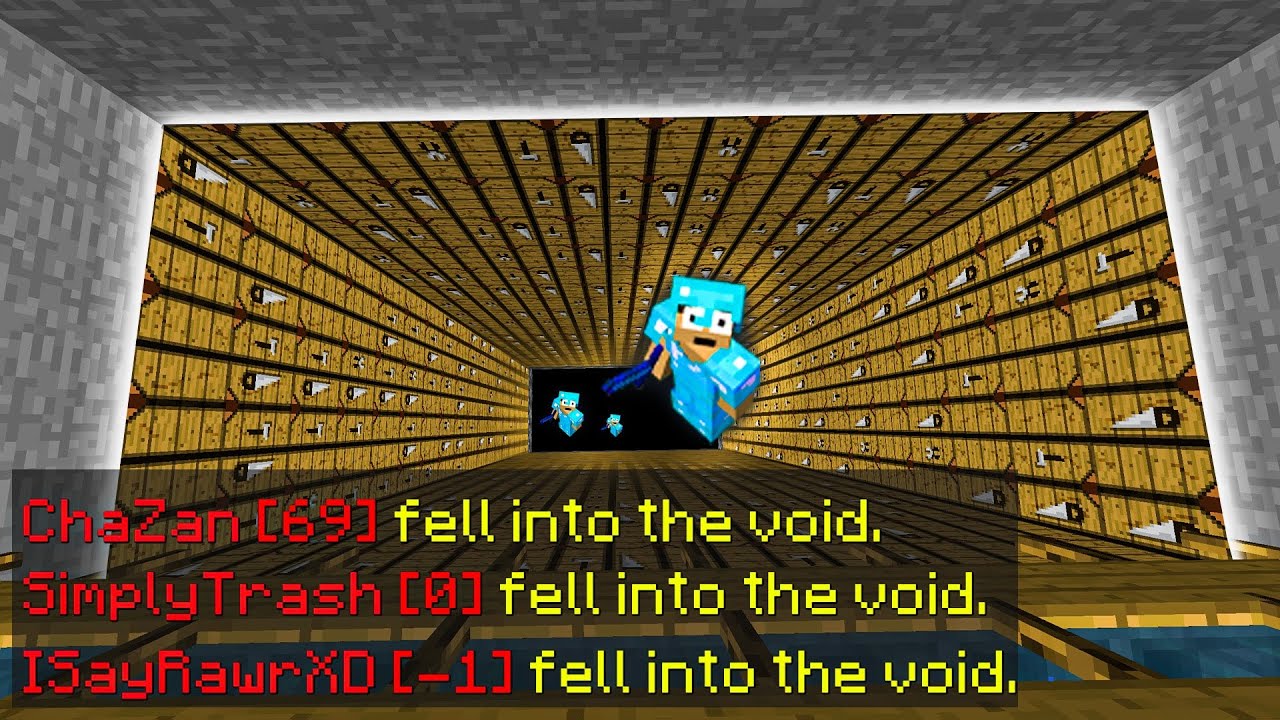 I Made a Void Fall Trap on Minecraft HCF SOTW... *ABUSE* - YouTube