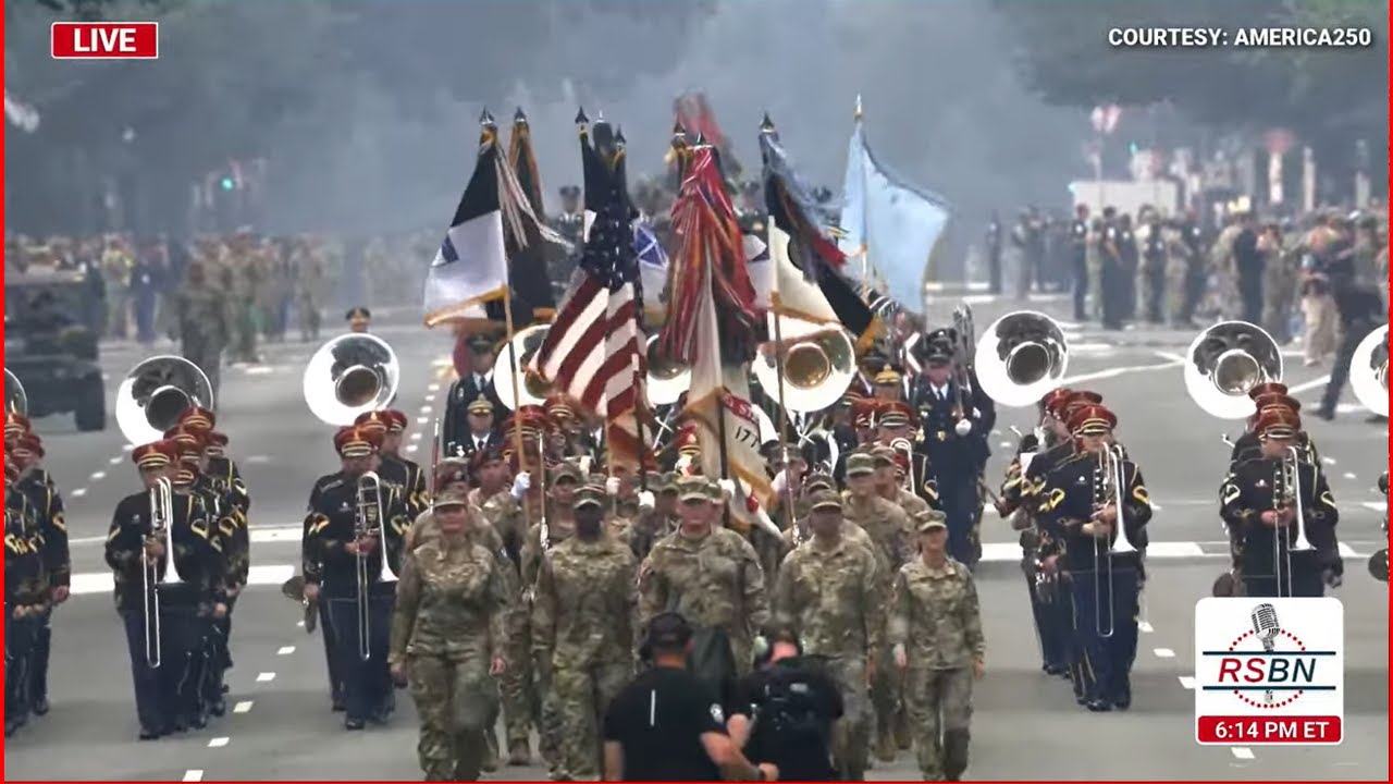 Live | US Army's 250th Anniversary Parade 2025| US Army marks 250th ...