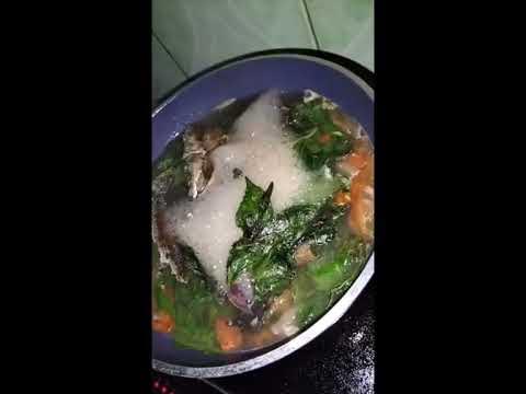 Galunggong With Talbos Ng Kamote 😋 - YouTube