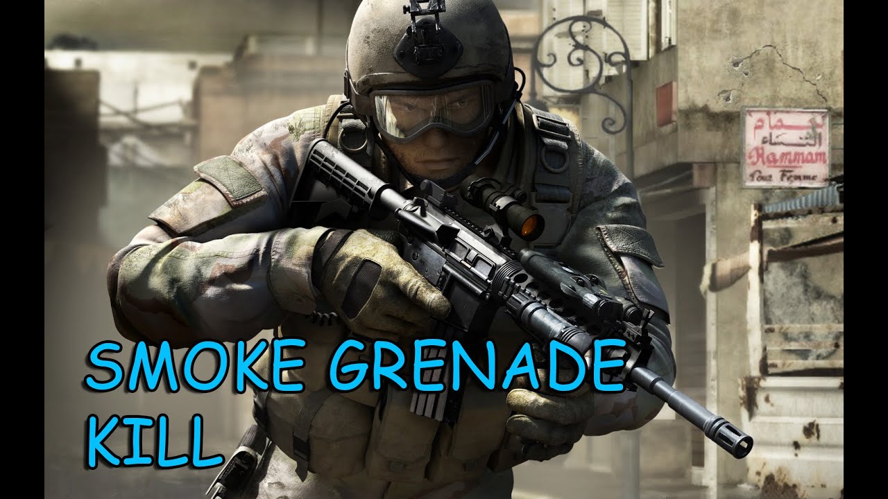 CS:GO - SMOKE GRENADE KILL!!! [RARE KILL IN CS:GO] - YouTube