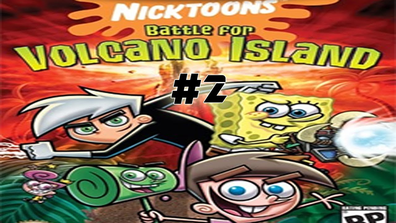 Spongebob & friends: Battle for Volcano Island - part 2 - YouTube