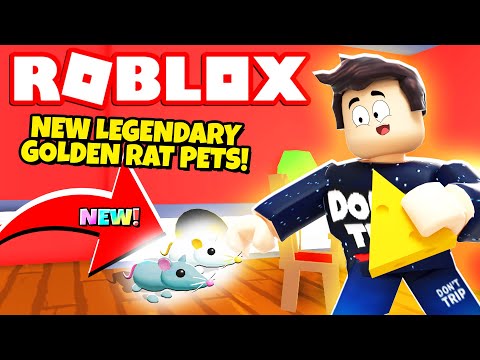 *NEW!* LEGENDARY GOLDEN RAT PETS in Adopt Me! NEW Adopt Me Rat Pets Update (Roblox)