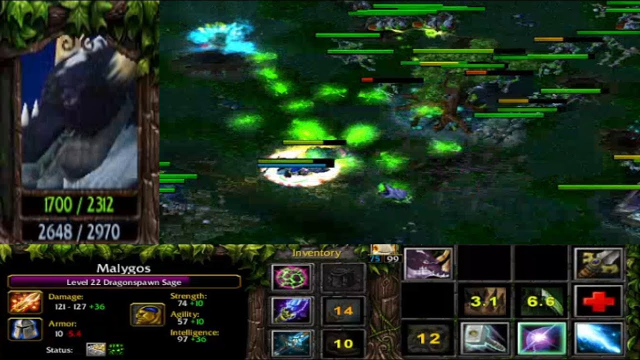 DOTA LoD Slayer + NecroLyte - 30 min Def - YouTube