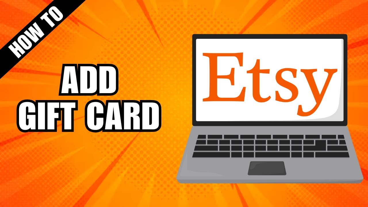 How to Add a Gift Card to Etsy PC - YouTube