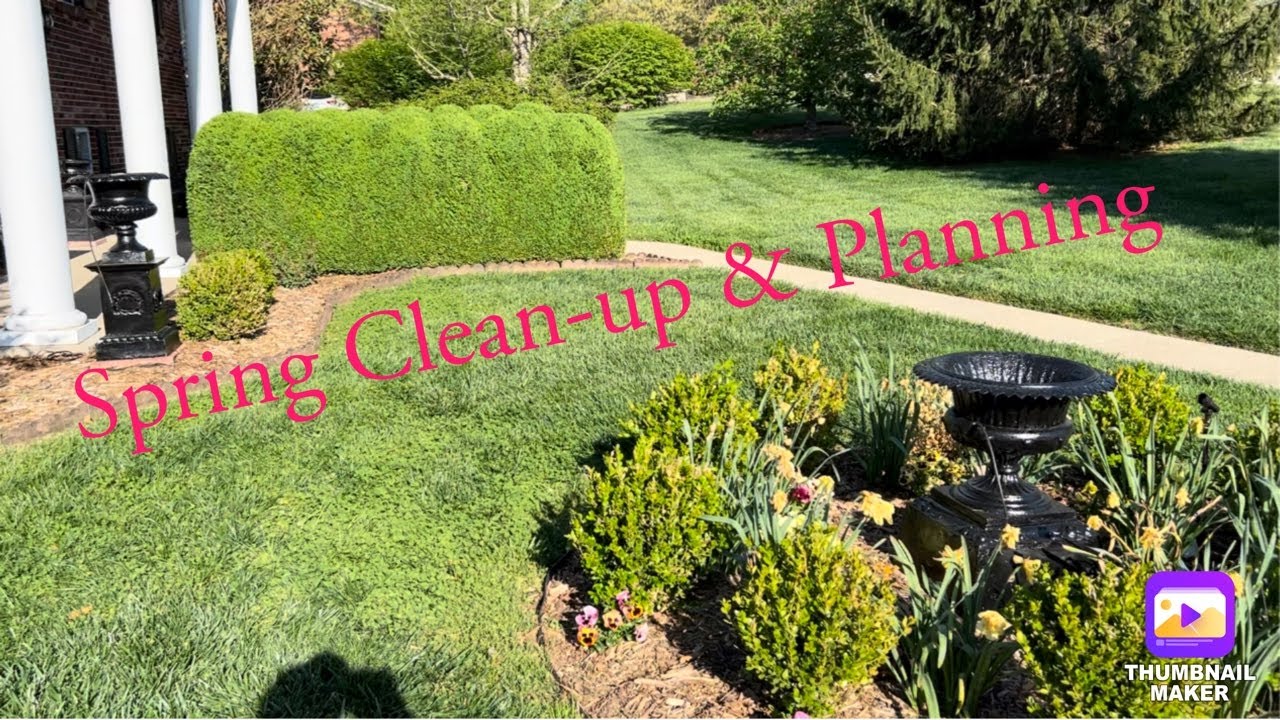 Spring Clean-up and Planning Update | Antique & Garden Showcase - YouTube