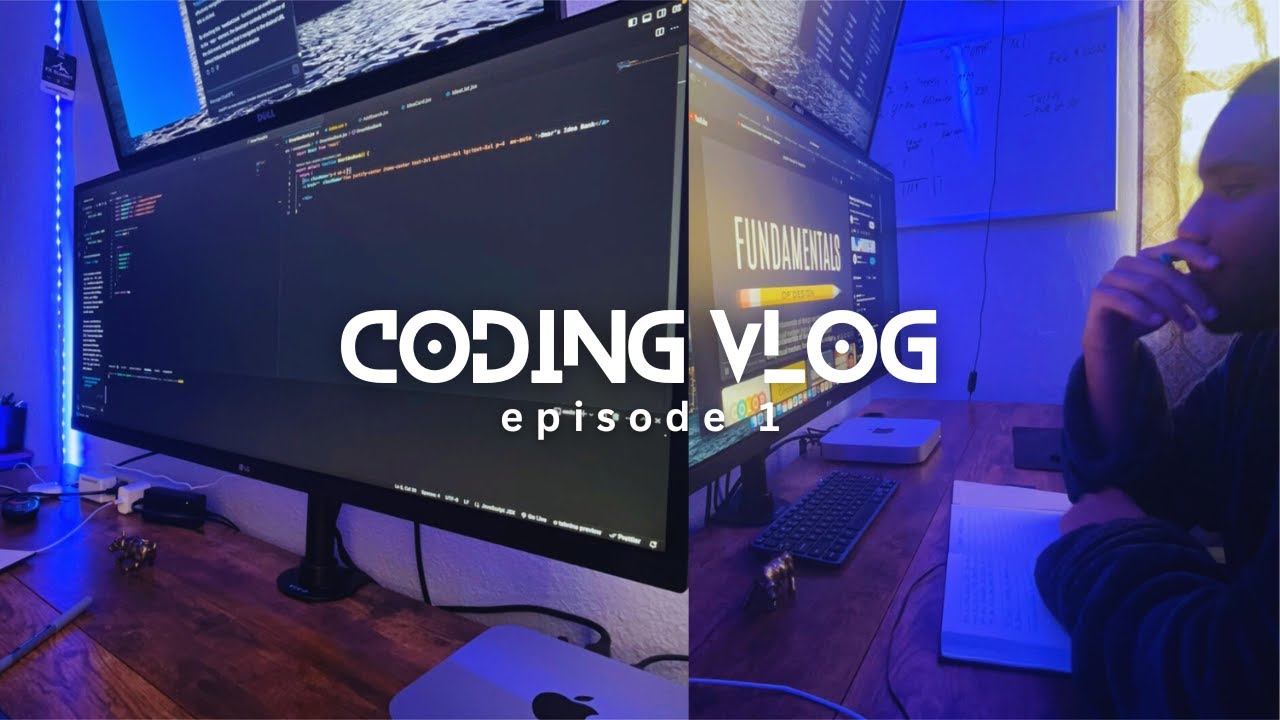 Coding Vlog Episode 1 Starting A New Project Youtube