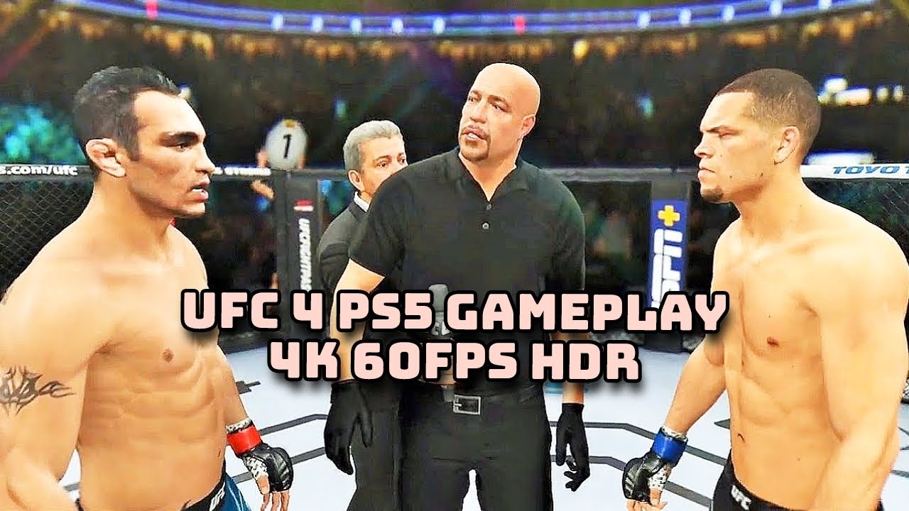 Tony Ferguson vs Nate Diaz UFC 4 PS5 Gameplay 4K 60FPS HDR - YouTube
