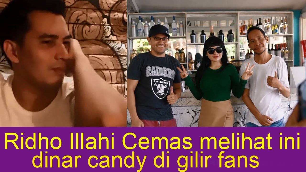 Dinar Candy Dikerubuti Fans, Ridho Illahi Sekarang gimana tanpa teteh (Dengan Mata sinis) - YouTube