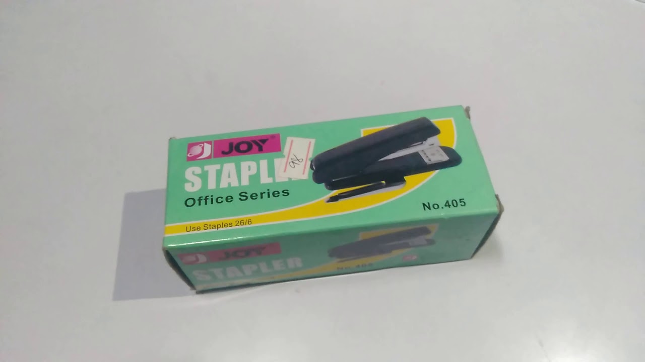 UNBOXING: Joy's Stapler - YouTube