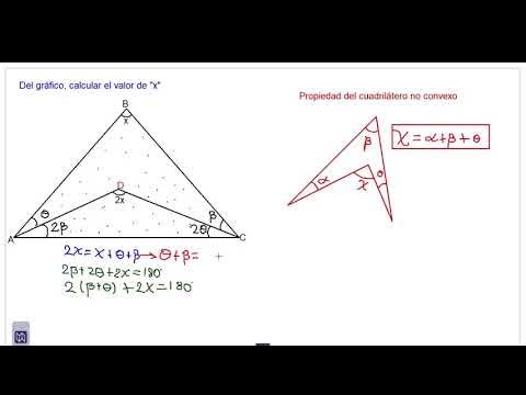TRIÁNGULOS: PROPIEDAD DEL CUADRILÁTERO NO CONVEXO - YouTube