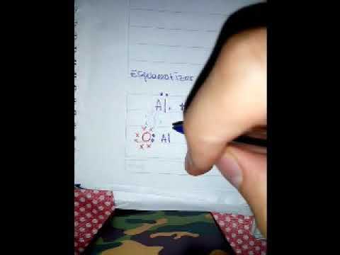LEWIS UNIÓN IÓNICA ALUMINIO Y OXÍGENO - YouTube