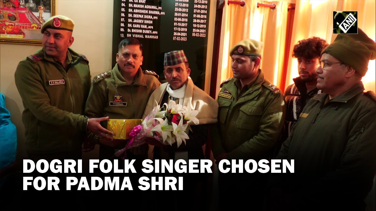 Dogri folk singer Romalo Ram chosen for Padma Shri, expresses gratitude ...