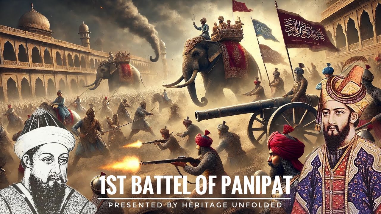 First Battle of Panipat 1526: Babur vs Ibrahim Lodi | Rise of the ...