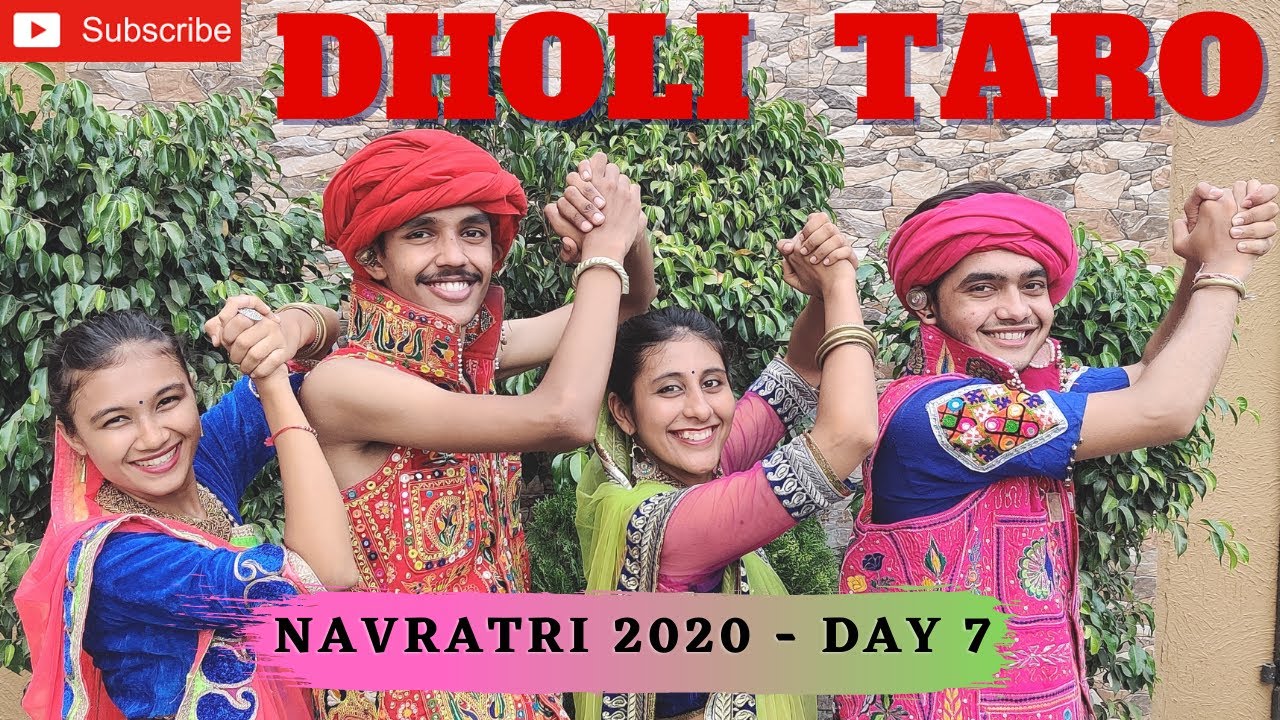 Dholi Taro Dhol Baje | Navratri 2020 Day 7 | Covid Navratri | Garba ...