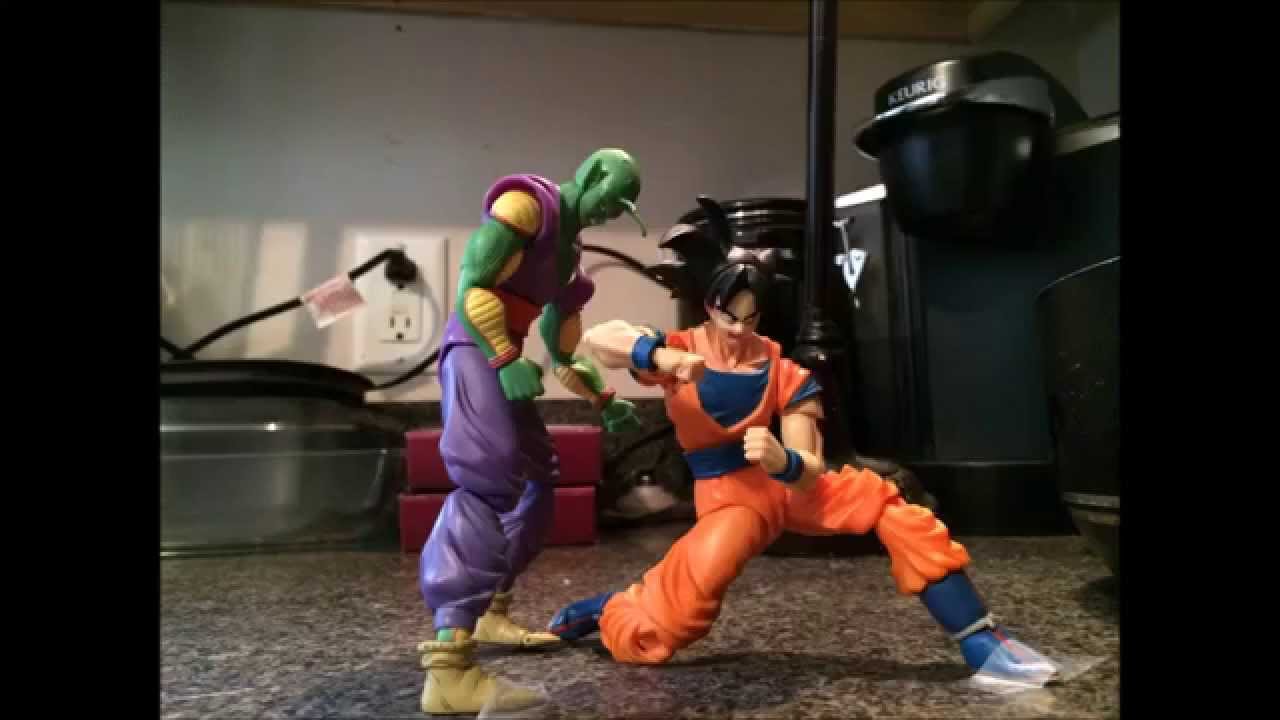 Dragon World (DBZ Stop Motion) Ep - 1 - Goku vs Piccolo - YouTube