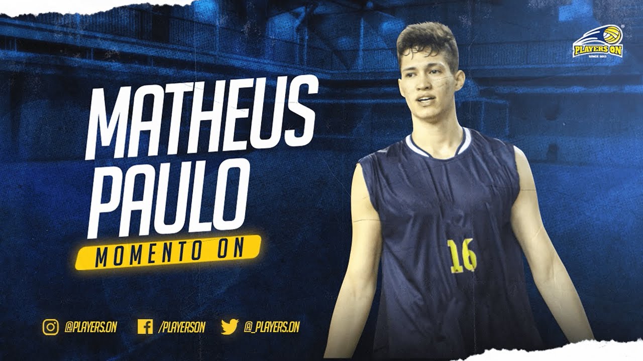 Momento ON Matheus Paulo (Middle blocker) - 🇧🇷 - YouTube