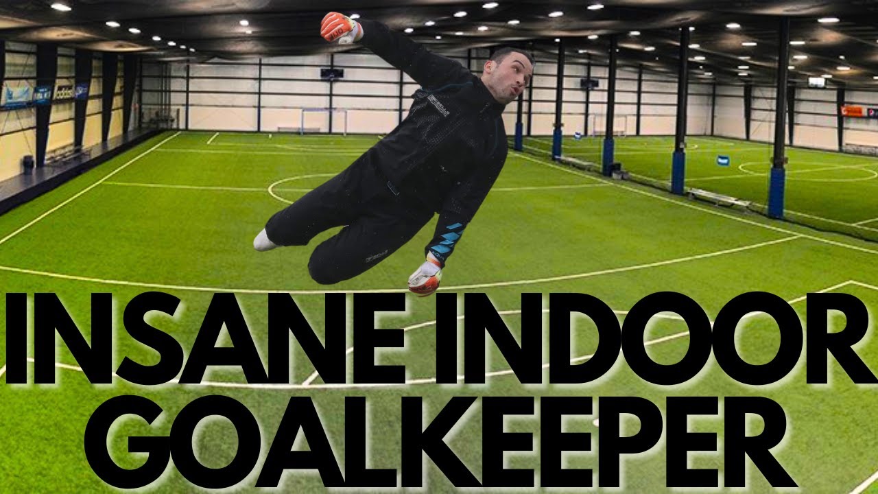 Ex-Pro Goalkeeper Dominates Indoor Soccer Game - YouTube