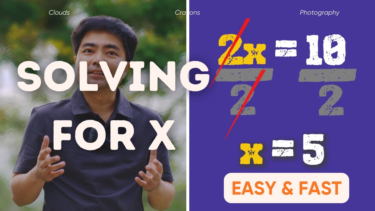 Finding X in Algebra Made Easy | Solving for X Step-by-Step (Beginner ...
