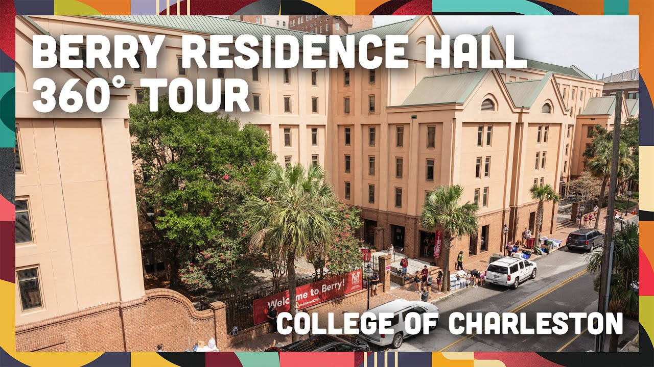 4K 360° Residence Hall Tour -- Berry -- College of Charleston - YouTube