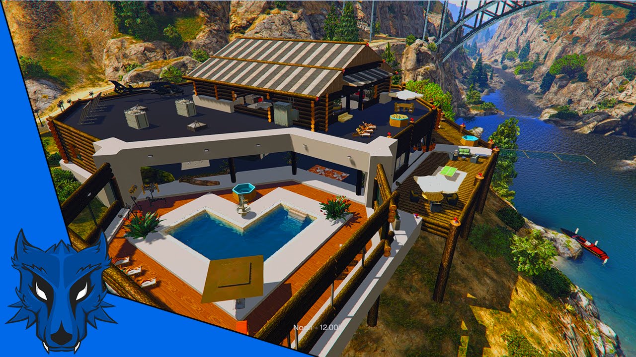 OU SONT LES FEMELLES ! Magnifique Ranch Modern ! GTA V Mod #10 - YouTube