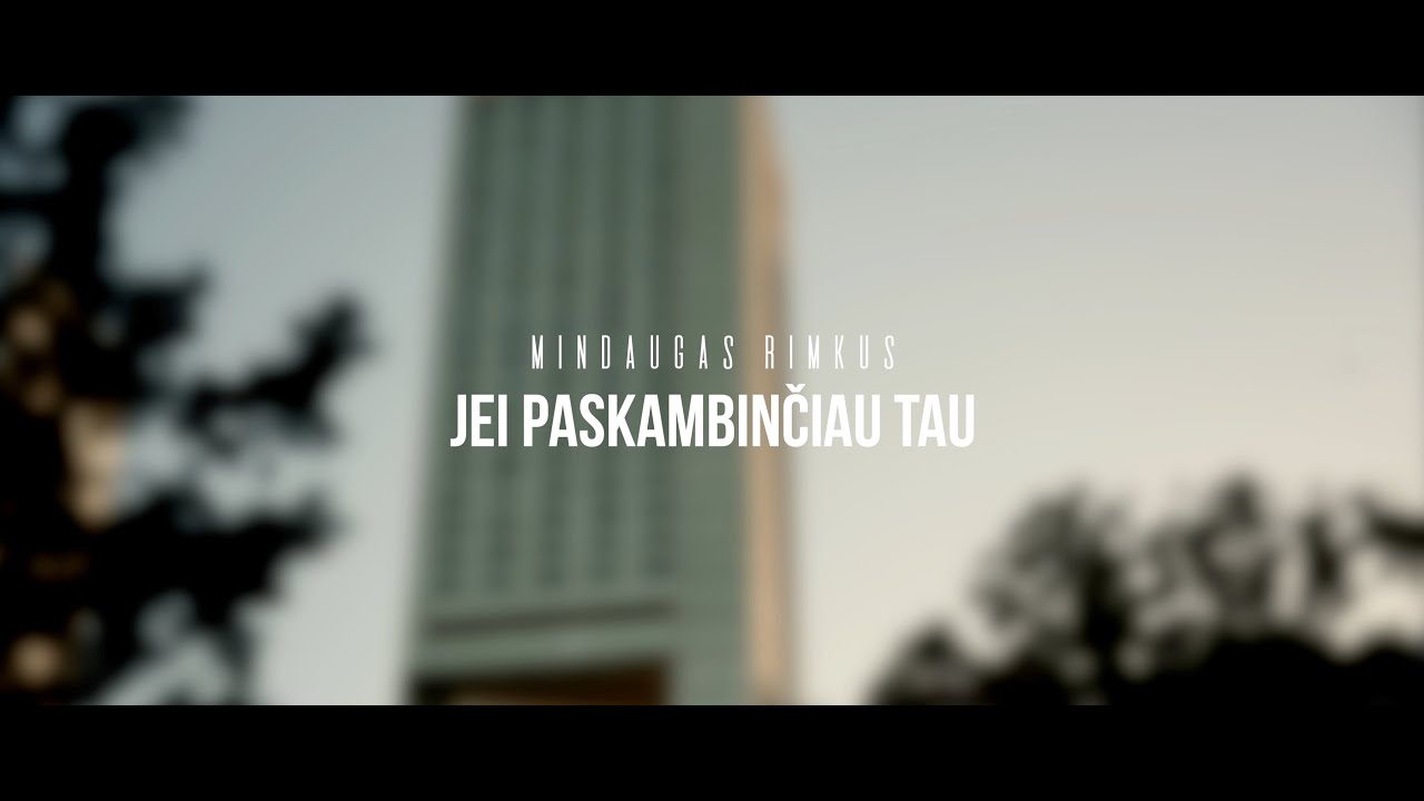 Mindaugas Rimkus - Jei paskambinčiau Tau🫵😎📱 (NAUJIENA 2024) - YouTube