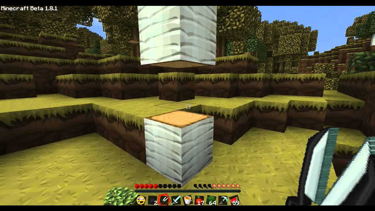 seedcraft: silverfish spawn from trees - YouTube