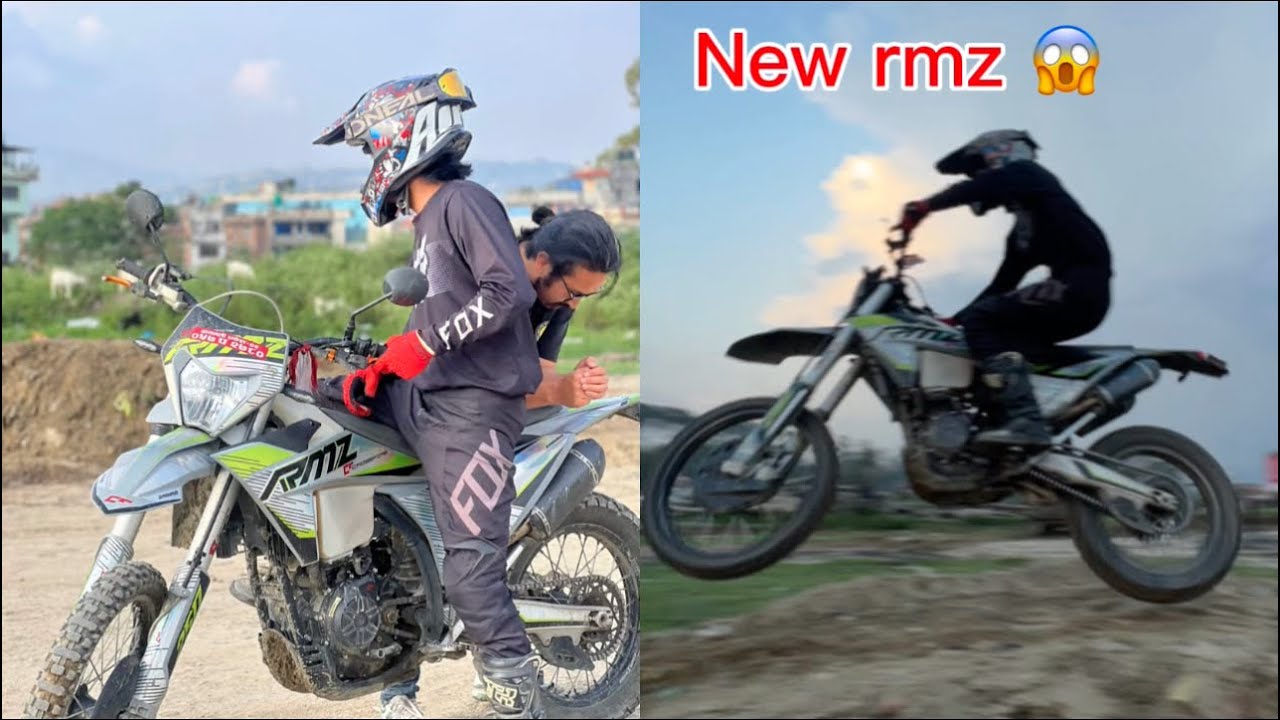 New crossfire rmz 250 track test ko lagi ready gardai // @razathe9954 ...
