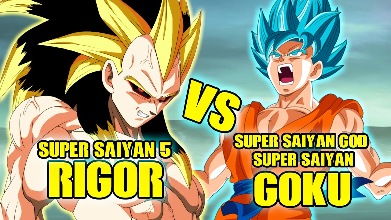 SSJ5 Rigor Vs SSGSS Goku | Dragon Ball Xenoverse MODS (Super Saiyan God ...