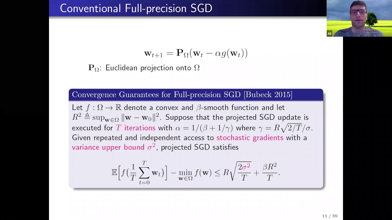 FLOW Seminar #28: Ali Ramezani-Kebrya (University of Toronto) Adaptive Gradient Quantization ...