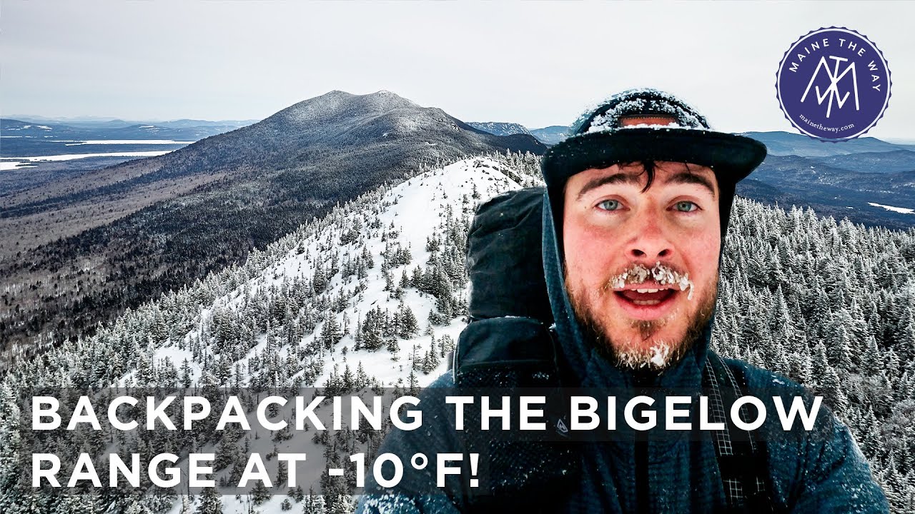 Cold Snap Backpacking Trip on the Bigelow Range — Part 1 of 2 - YouTube