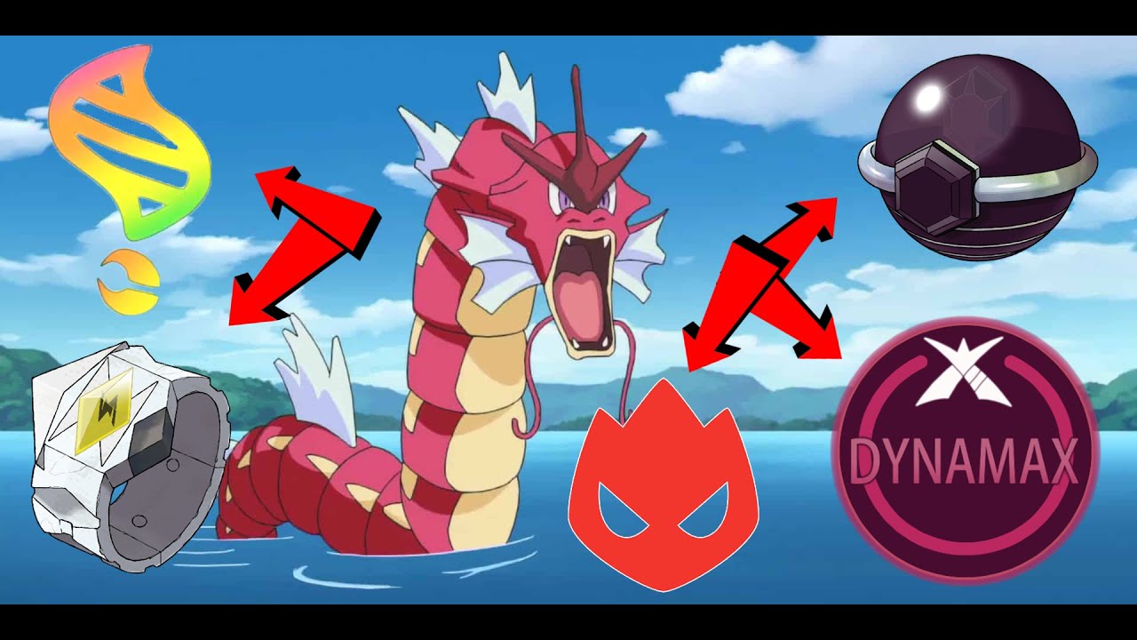 Which Gyarados Forms Are Stronger ? [Mega Evolve, Z-Move, Alpha ...