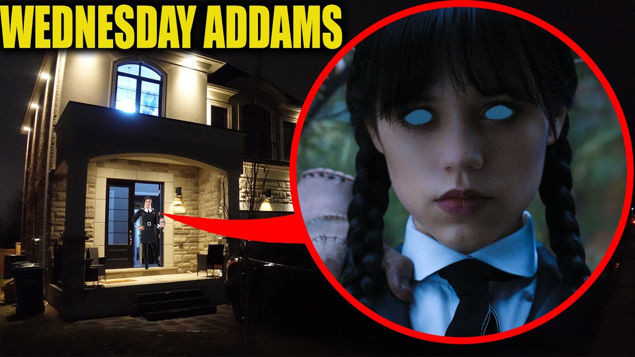 if you ever see WEDNESDAY ADDAMS and SHE LOOKS LIKES THIS…CALL 911 ...