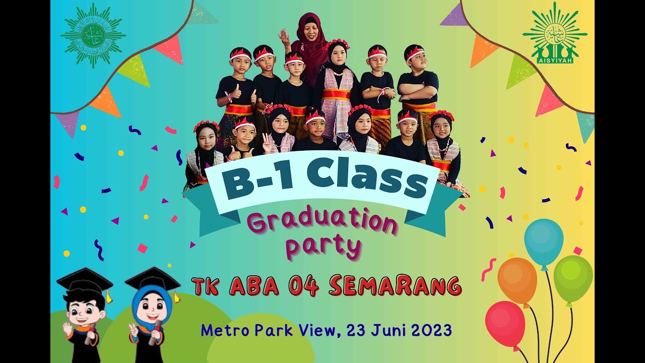 Graduation Party TK ABA 04 Semarang - YouTube