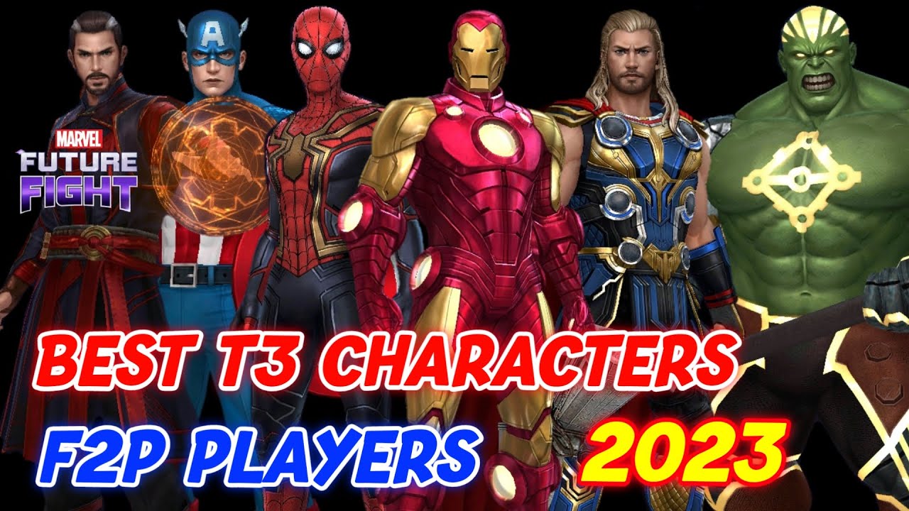 Best T3 Characters For F2P Players 2023 Marvel Future Fight | MFF HINDI ...
