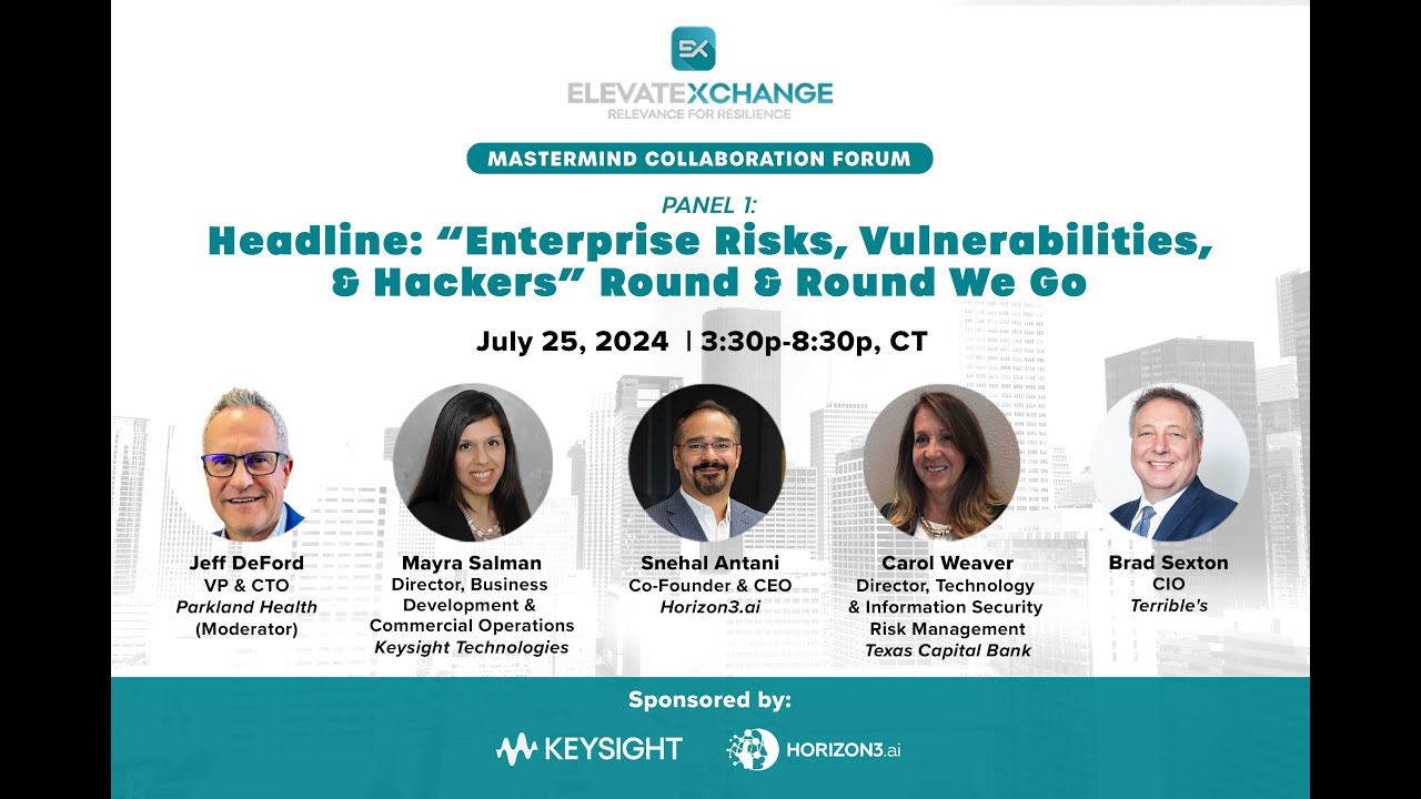 Elevate Xchange Panel 1 July 25 Mastermind Collaboration Forum - YouTube