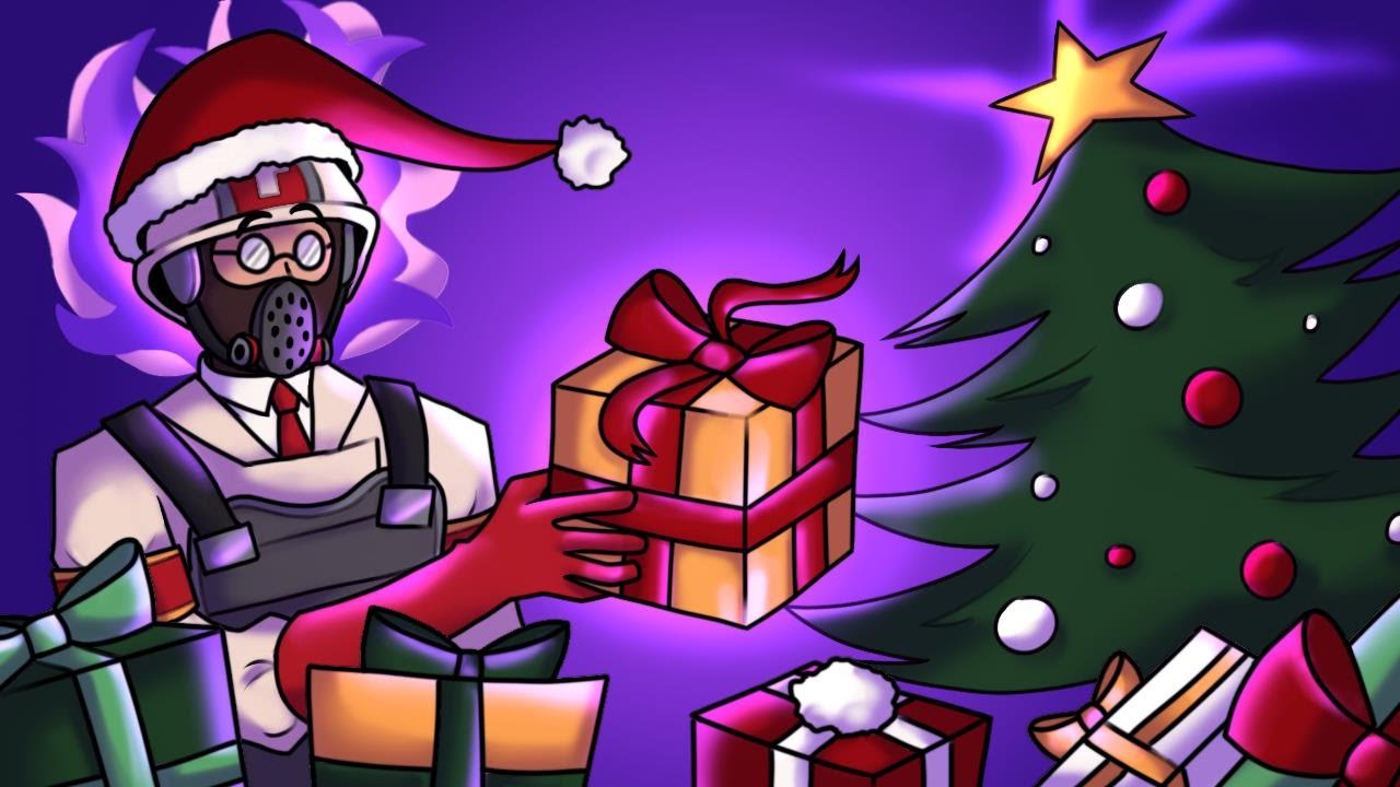 I Gave Away Over 1,000 Presents In Team Fortress 2 For Christmas! - YouTube