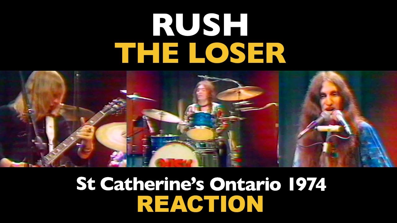 Brothers REACT to RUSH: The Loser (Live 1974, John Rutsey) - YouTube