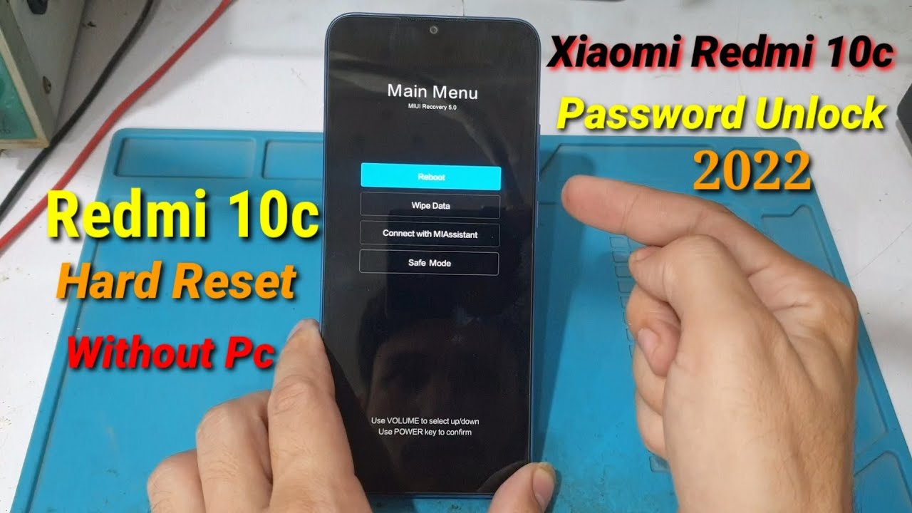 Redmi 10c Hard Reset | Redmi 10c Password Unlock Without Pc | Redmi 10c ...