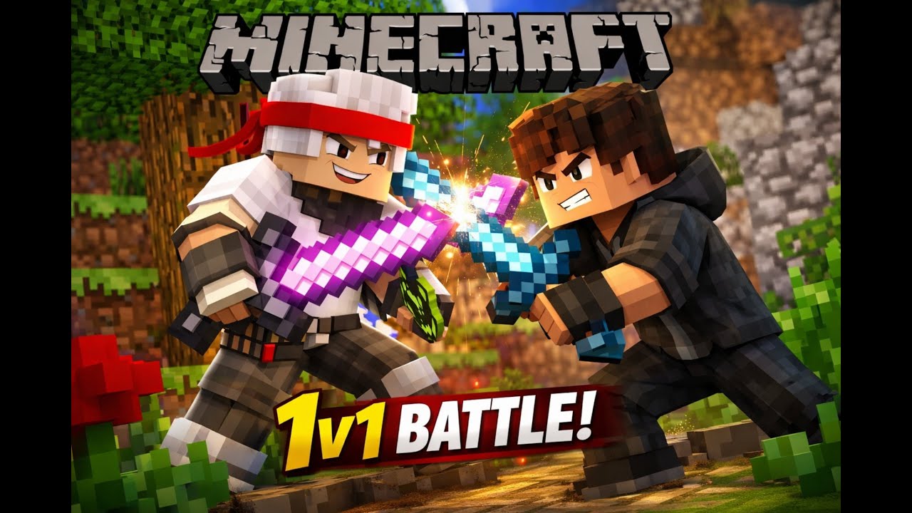 Minecraft Fighting Mode ON Ultimate Survival Fight - YouTube