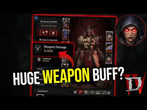 Diablo 4 LoH - 3454 DPS WEAPONS in the Expansion?!