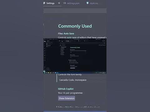 Habilitar Cascadia Code en Visual Studio Code #programming #vscode #fyp - YouTube