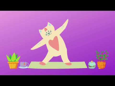 CAT YOGA - Copy The Cat, Yoga for Kids, Physical Education, DPA, Brain ...
