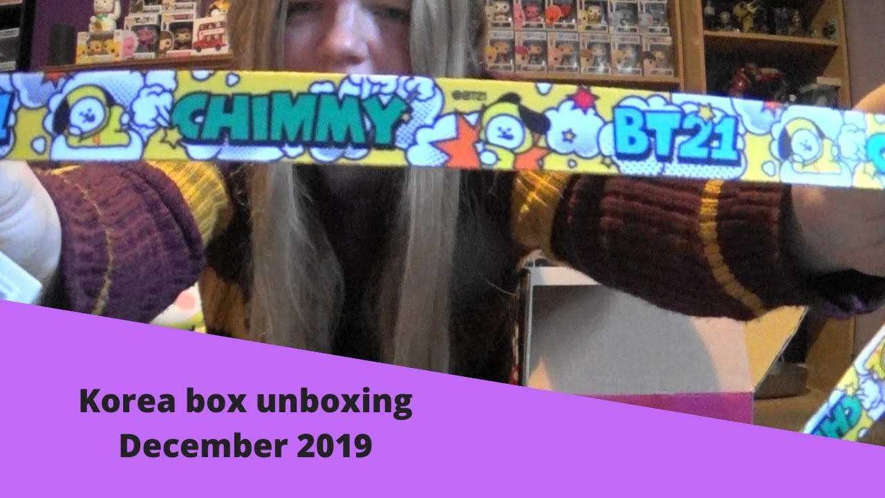 BTS Korea box unboxing December 2019 - YouTube